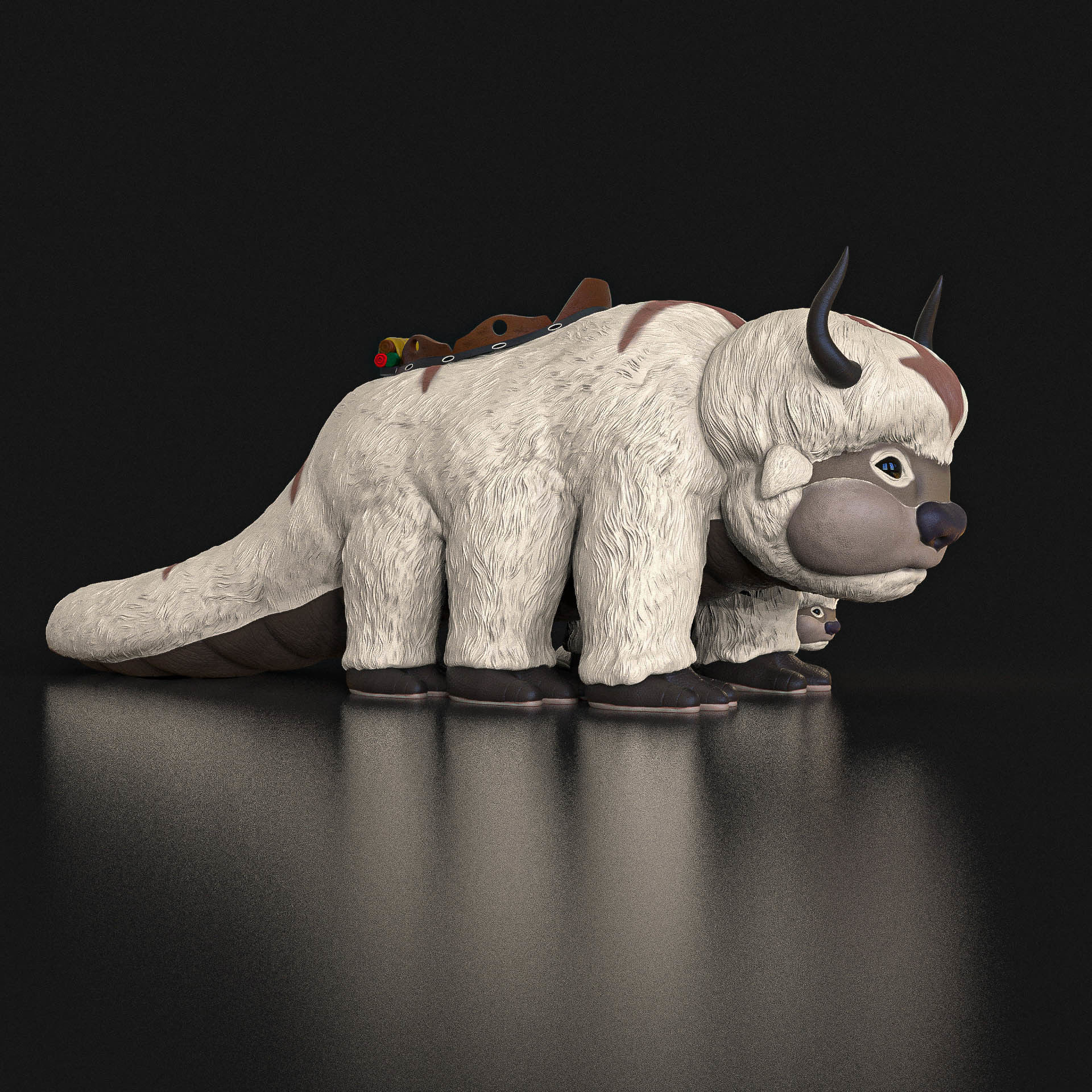 Appa flying bison 3D model 3D printable | CGTrader