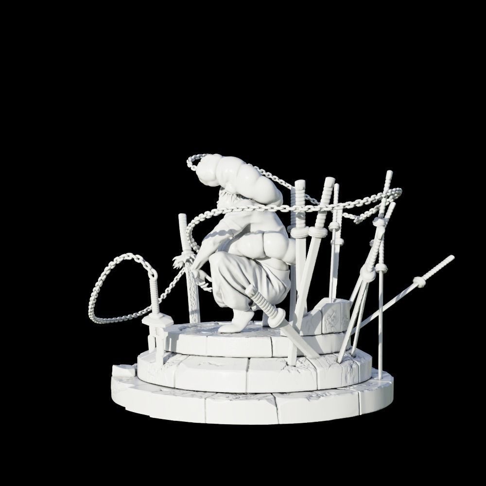 Toji - Jujutsu Kaisen Fan Art 3D model 3D printable | CGTrader