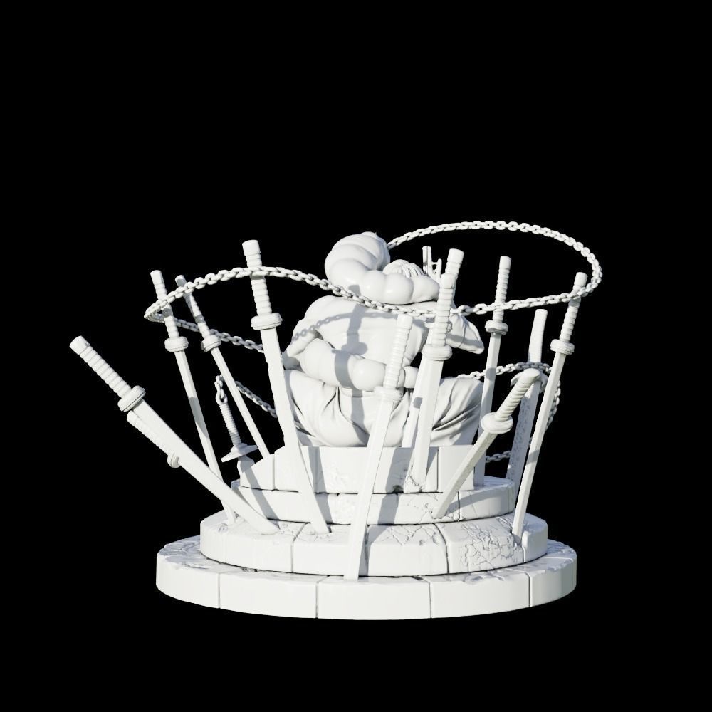 Toji - Jujutsu Kaisen Fan Art 3D model 3D printable | CGTrader