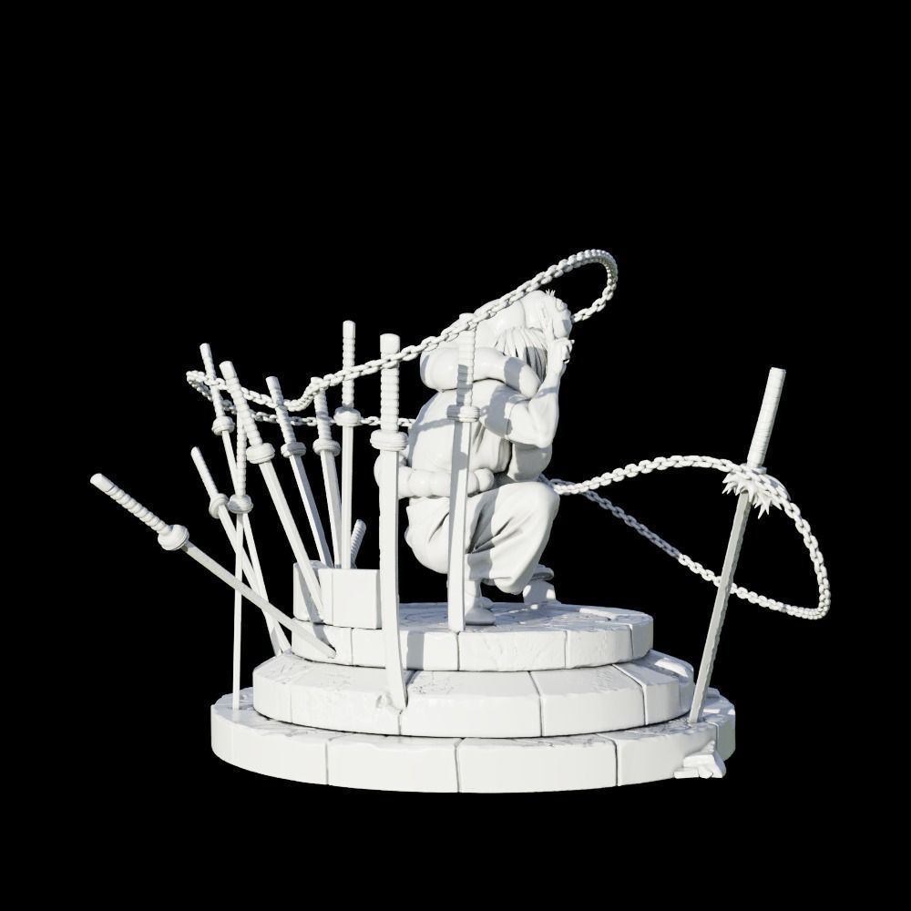 Toji - Jujutsu Kaisen Fan Art 3D model 3D printable | CGTrader