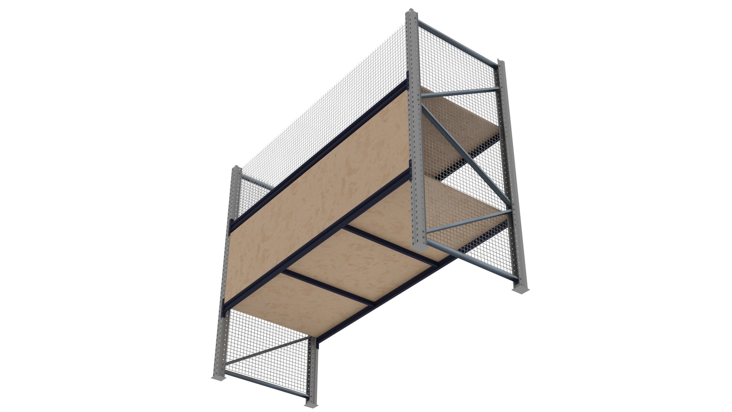 Picking rack system 3D model | CGTrader