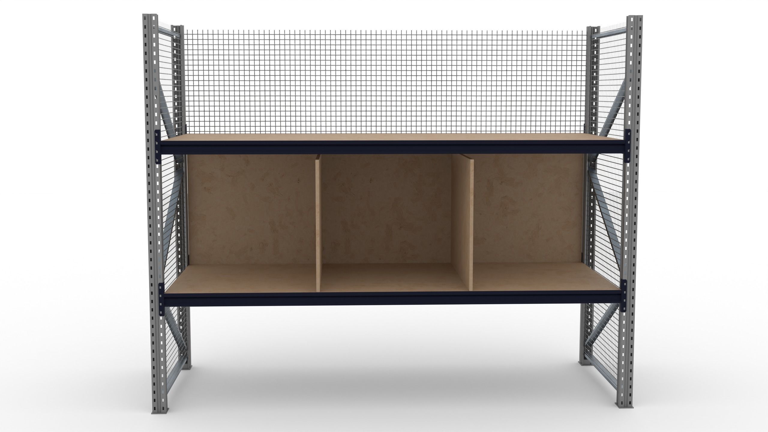 Picking rack system 3D model | CGTrader