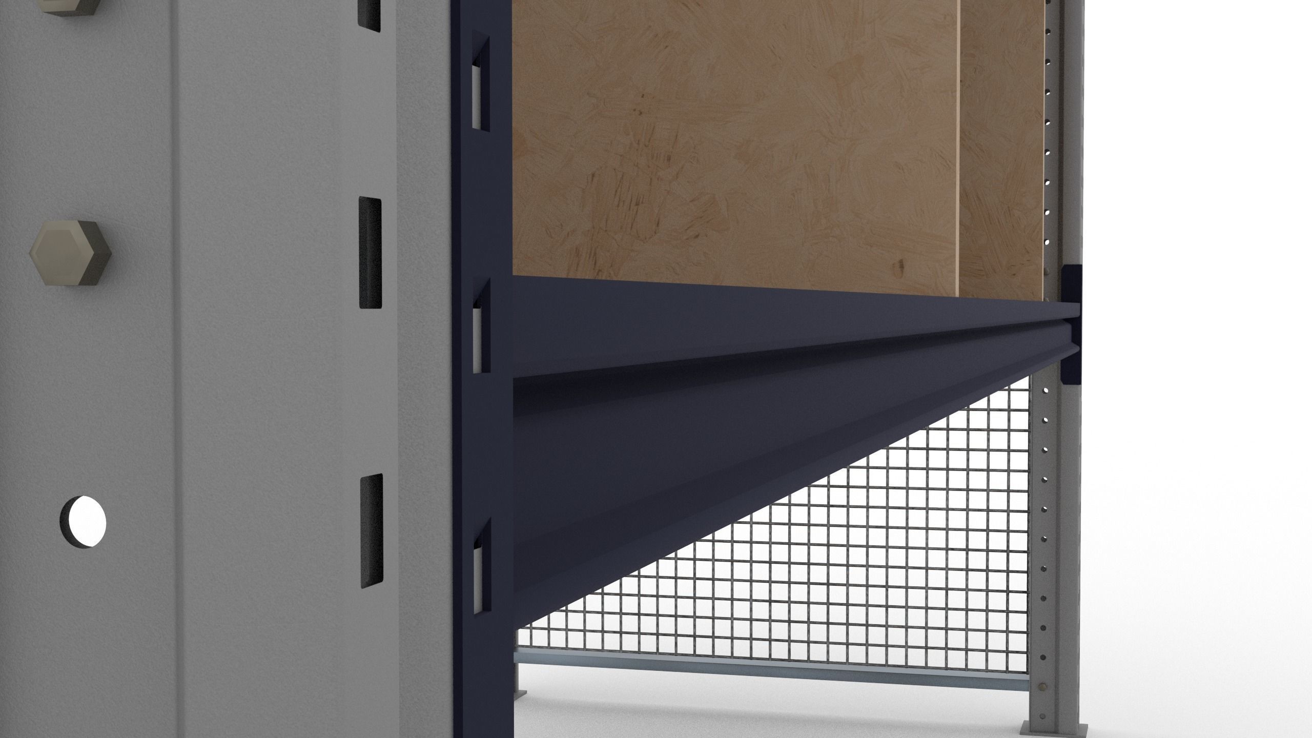 Picking rack system 3D model | CGTrader