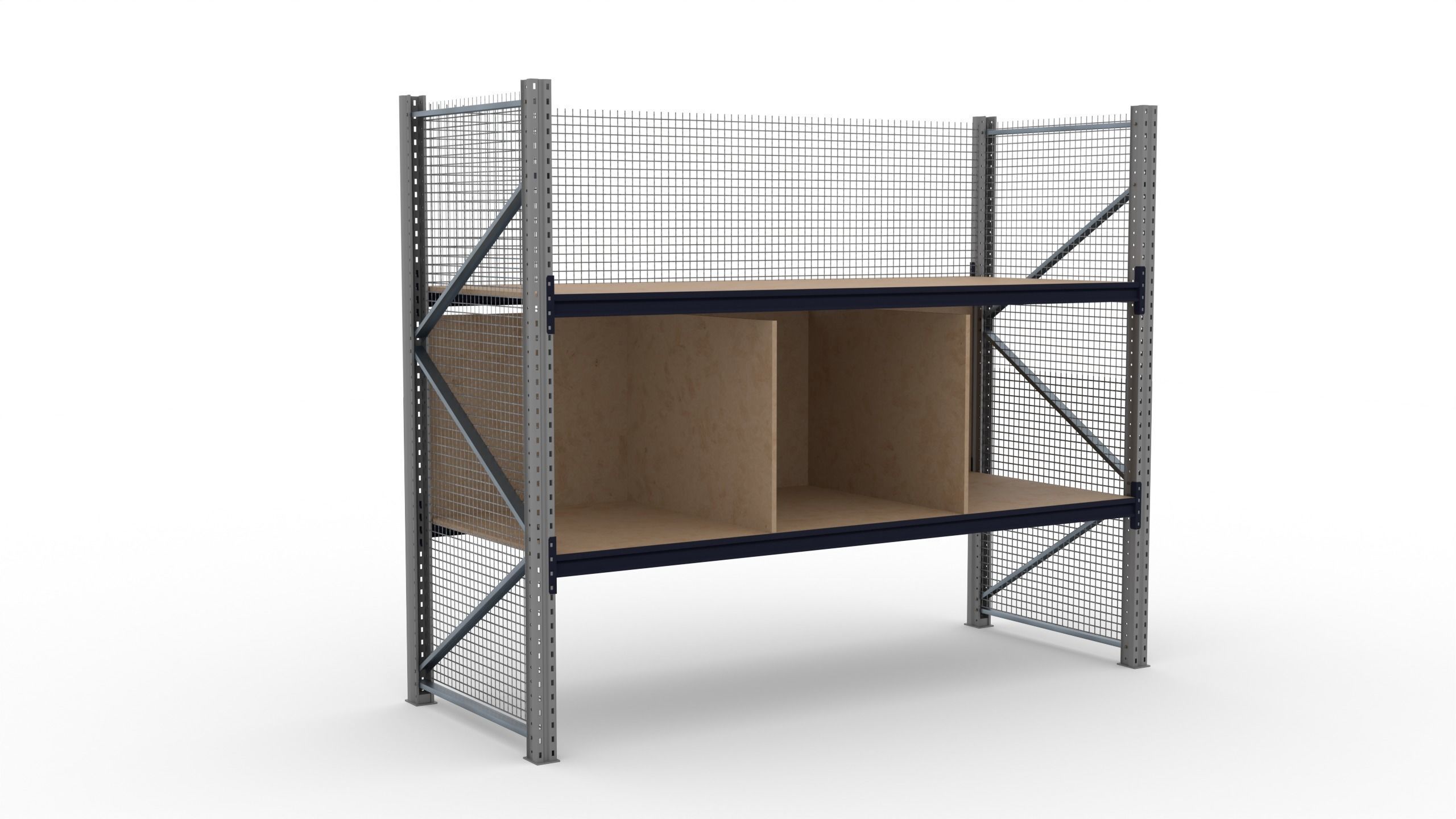 Picking rack system 3D model | CGTrader