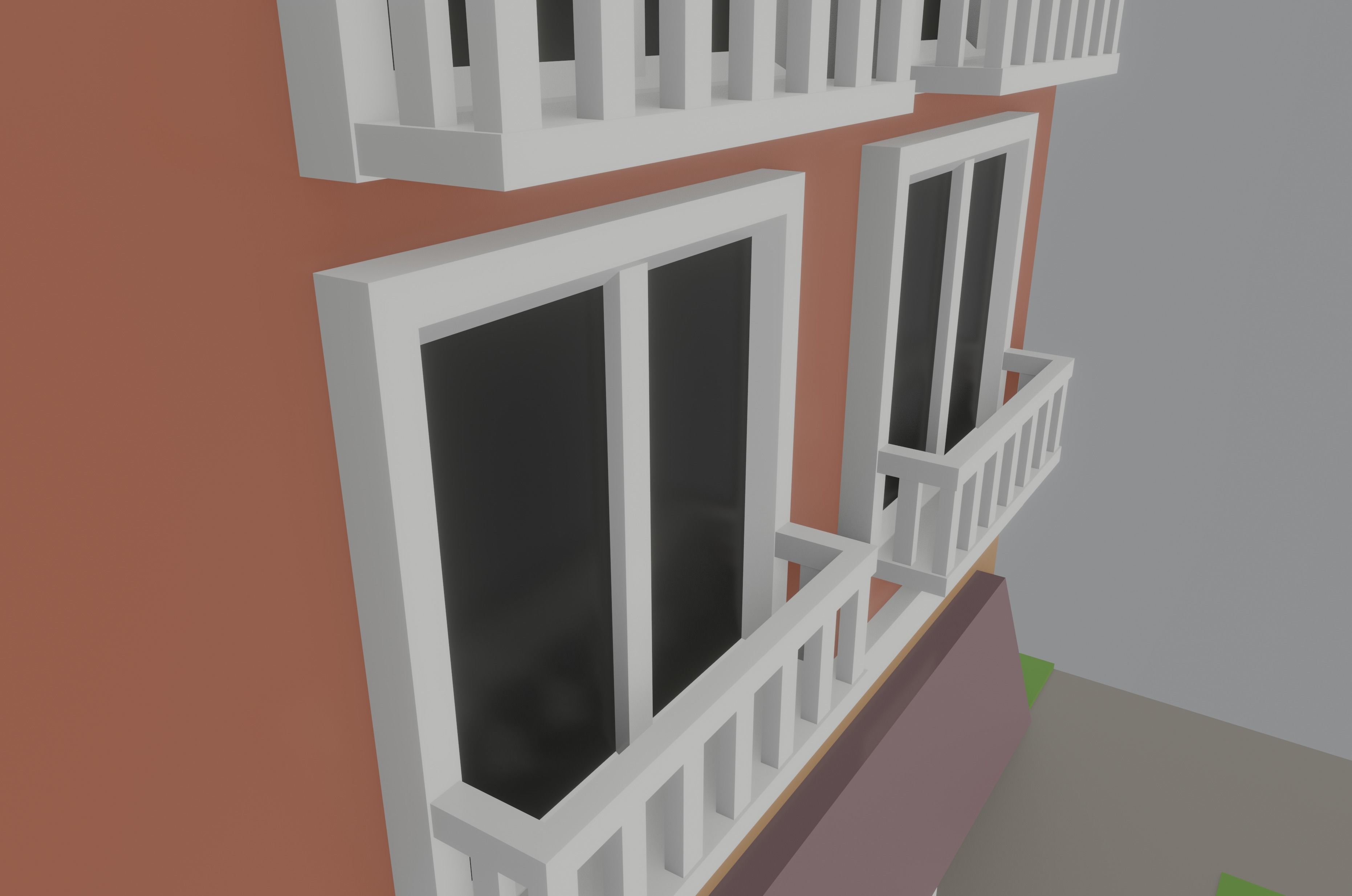 3D model Low Poly Building VR / AR / low-poly | CGTrader