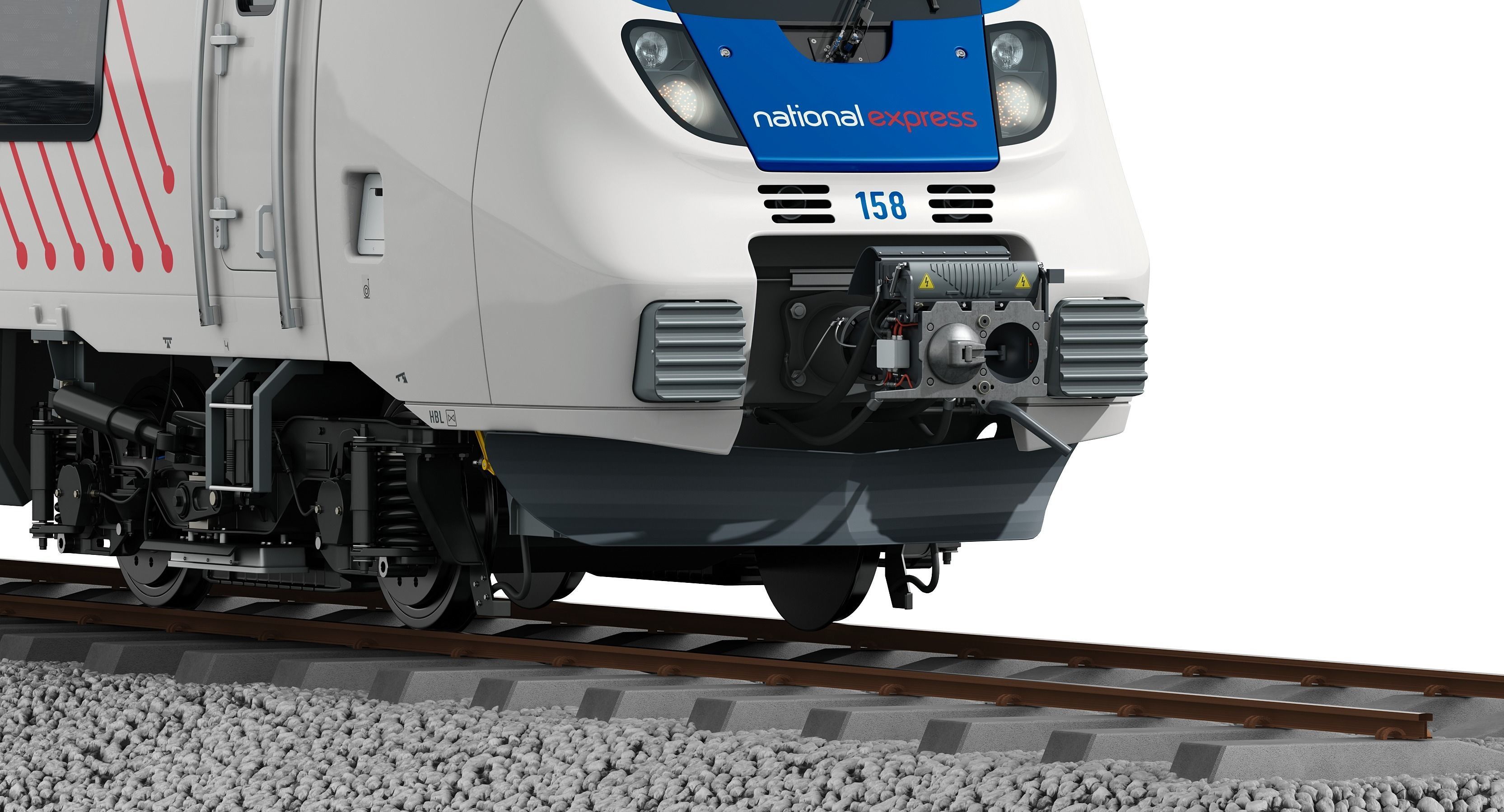 Bombardier TALENT 2 National Express 3D model | CGTrader