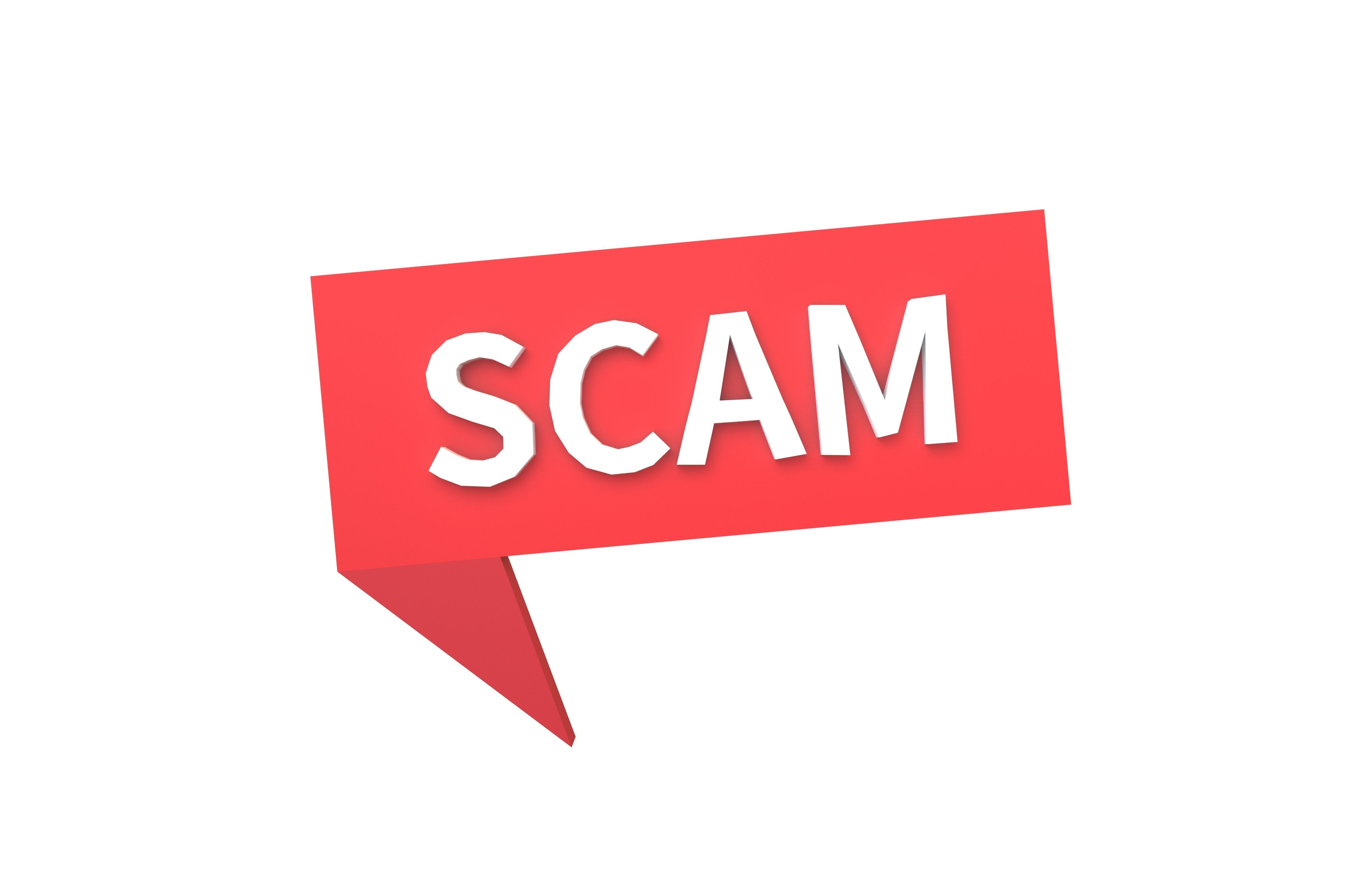 3D model Scam Symbol V1 001 VR / AR / low-poly | CGTrader