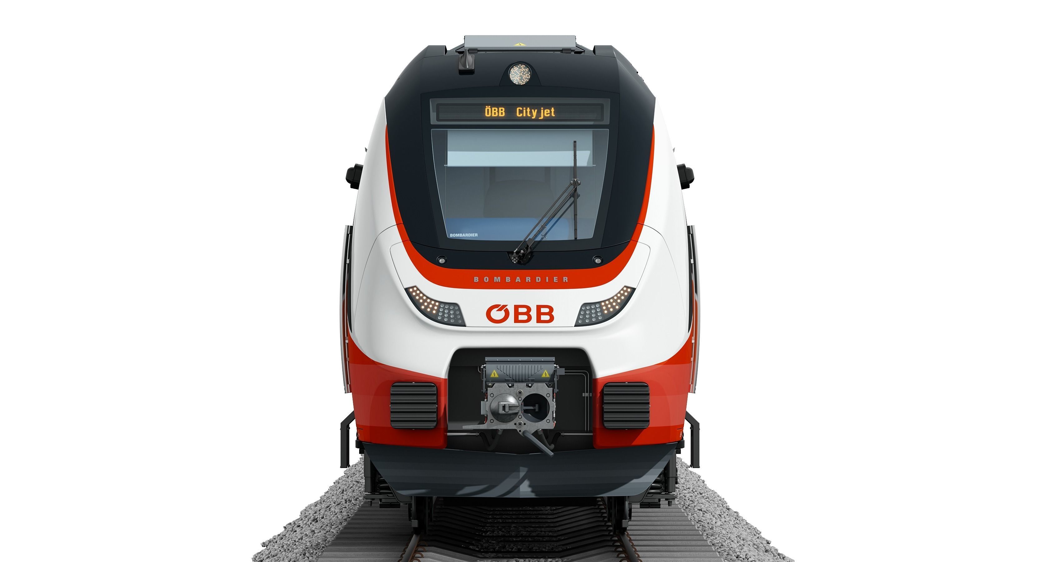 Bombardier TALENT 3 OBB Cityjet 3D model | CGTrader