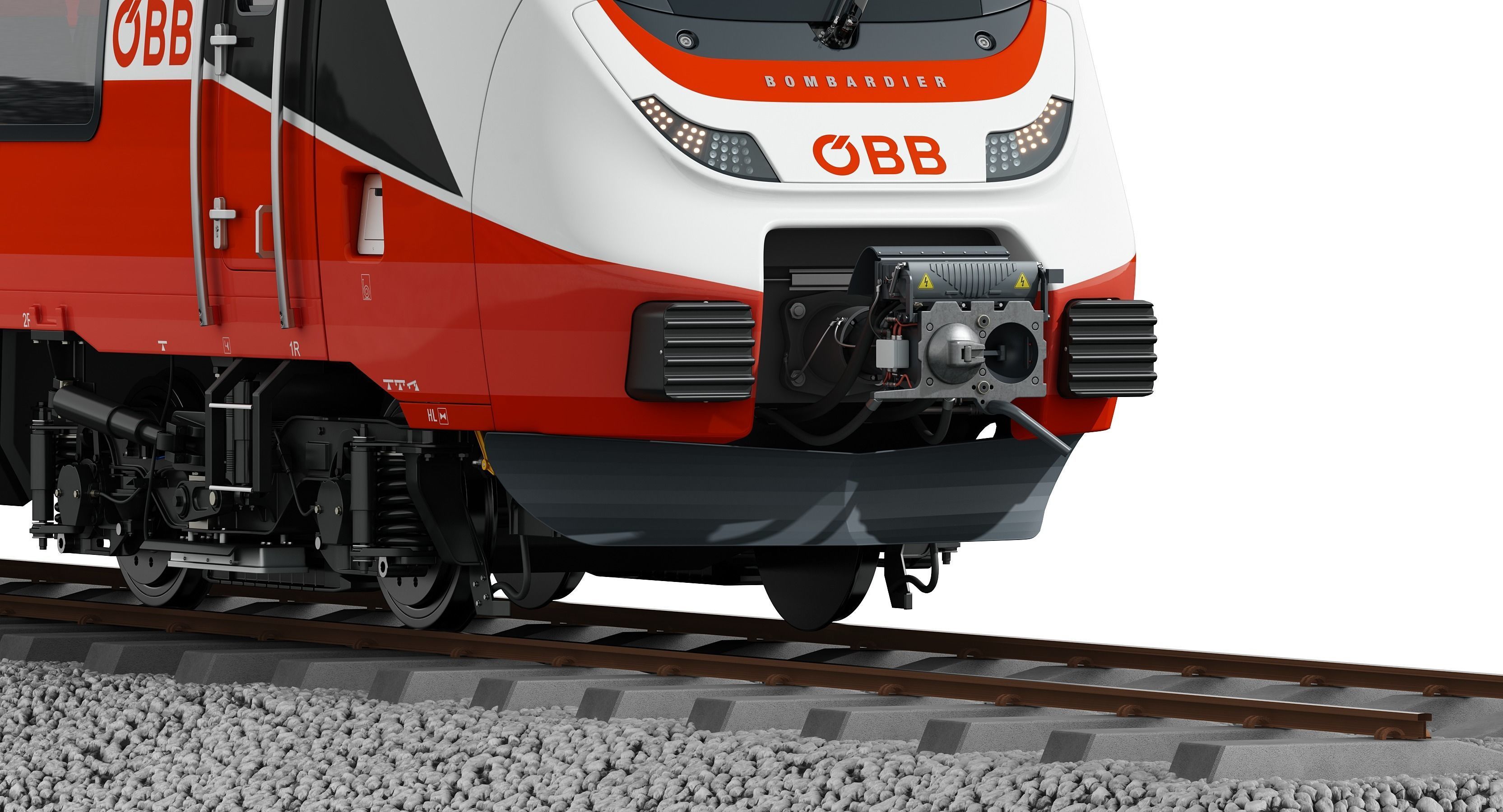 Bombardier TALENT 3 OBB Cityjet 3D model | CGTrader