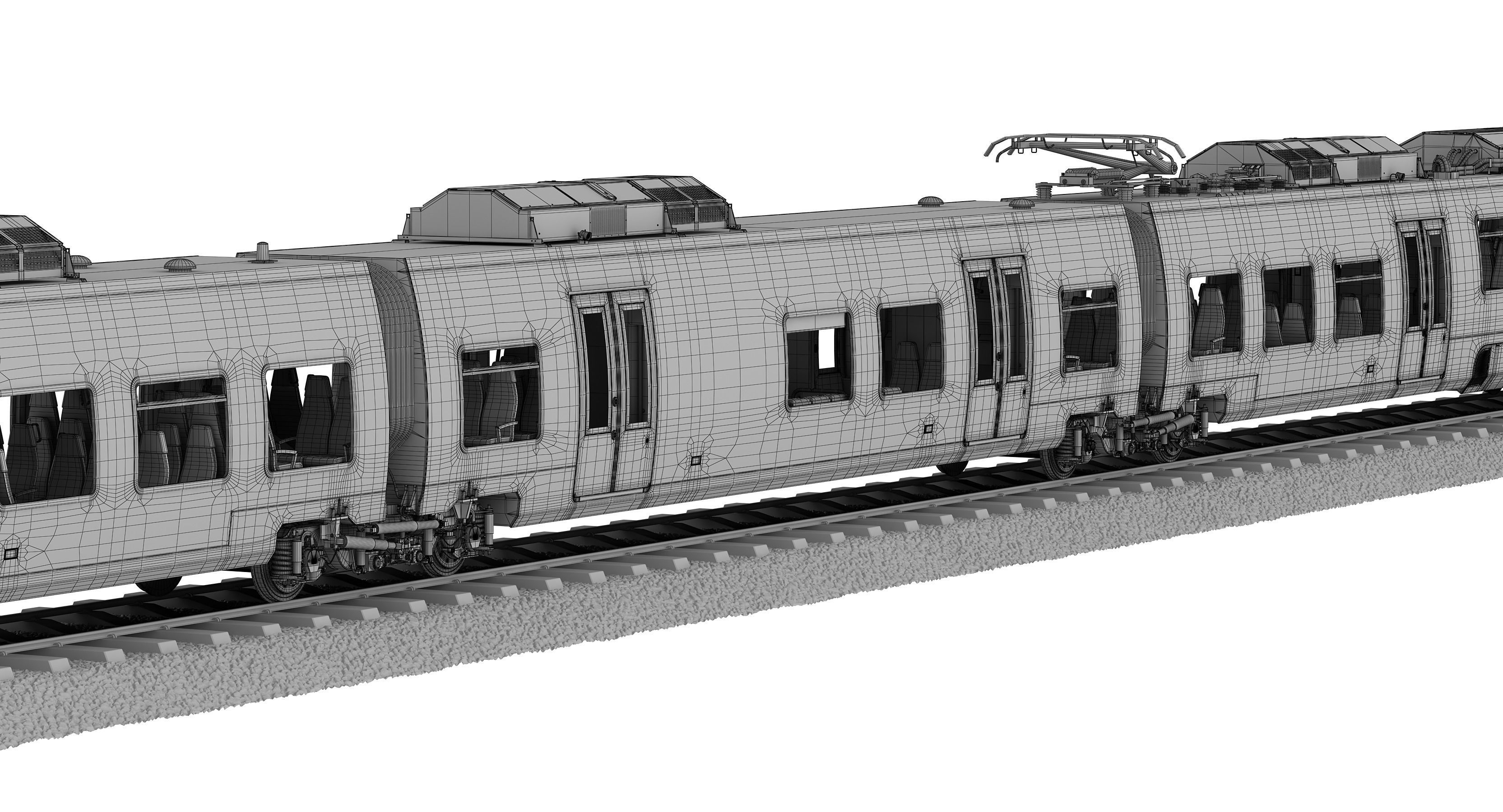 Bombardier TALENT 3 OBB Cityjet 3D model | CGTrader