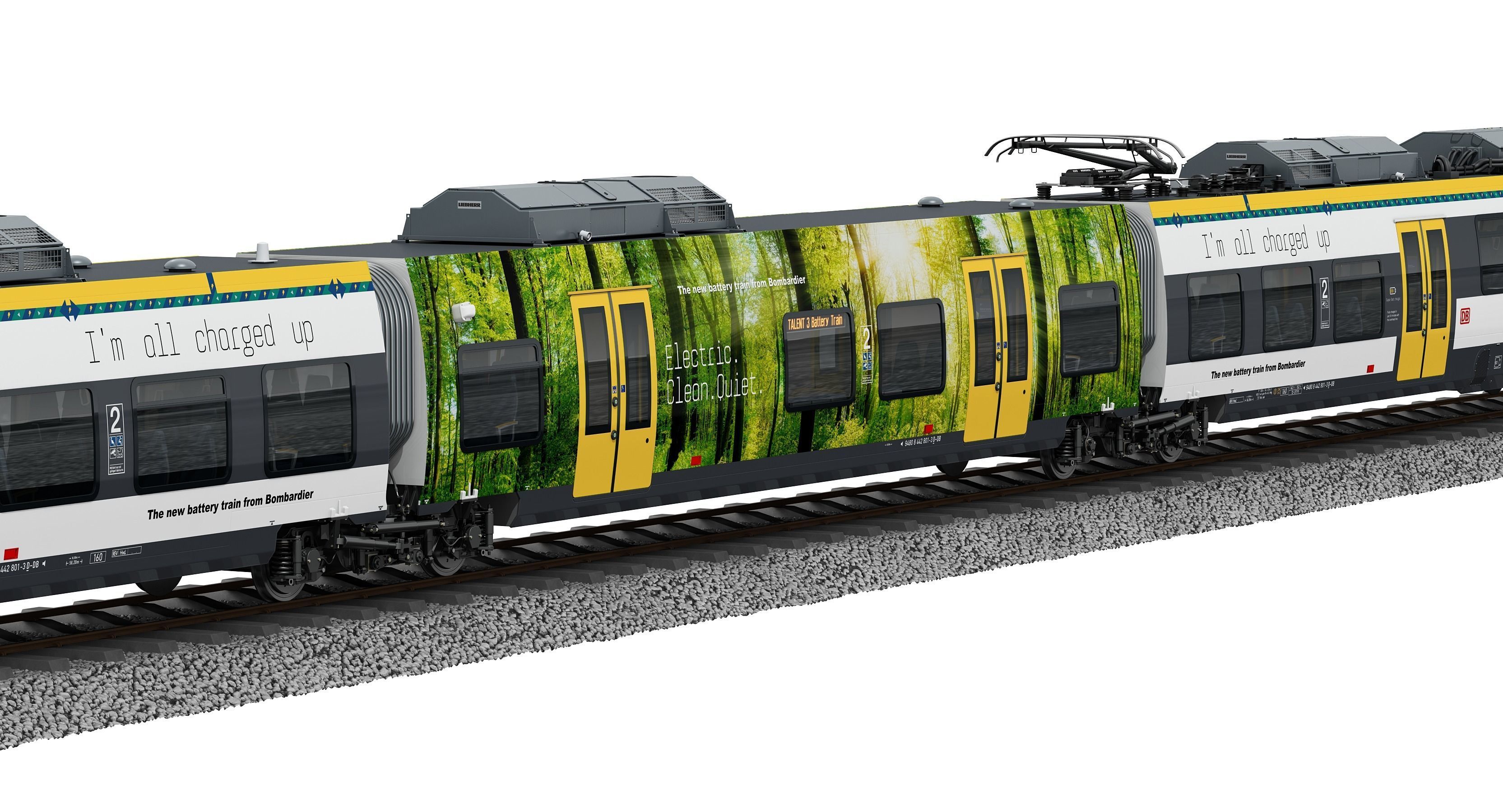 Bombardier TALENT 3 Battery-Powered 3D model | CGTrader