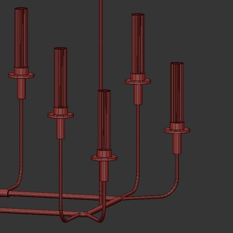 Four Hands Stockton 3D model | CGTrader