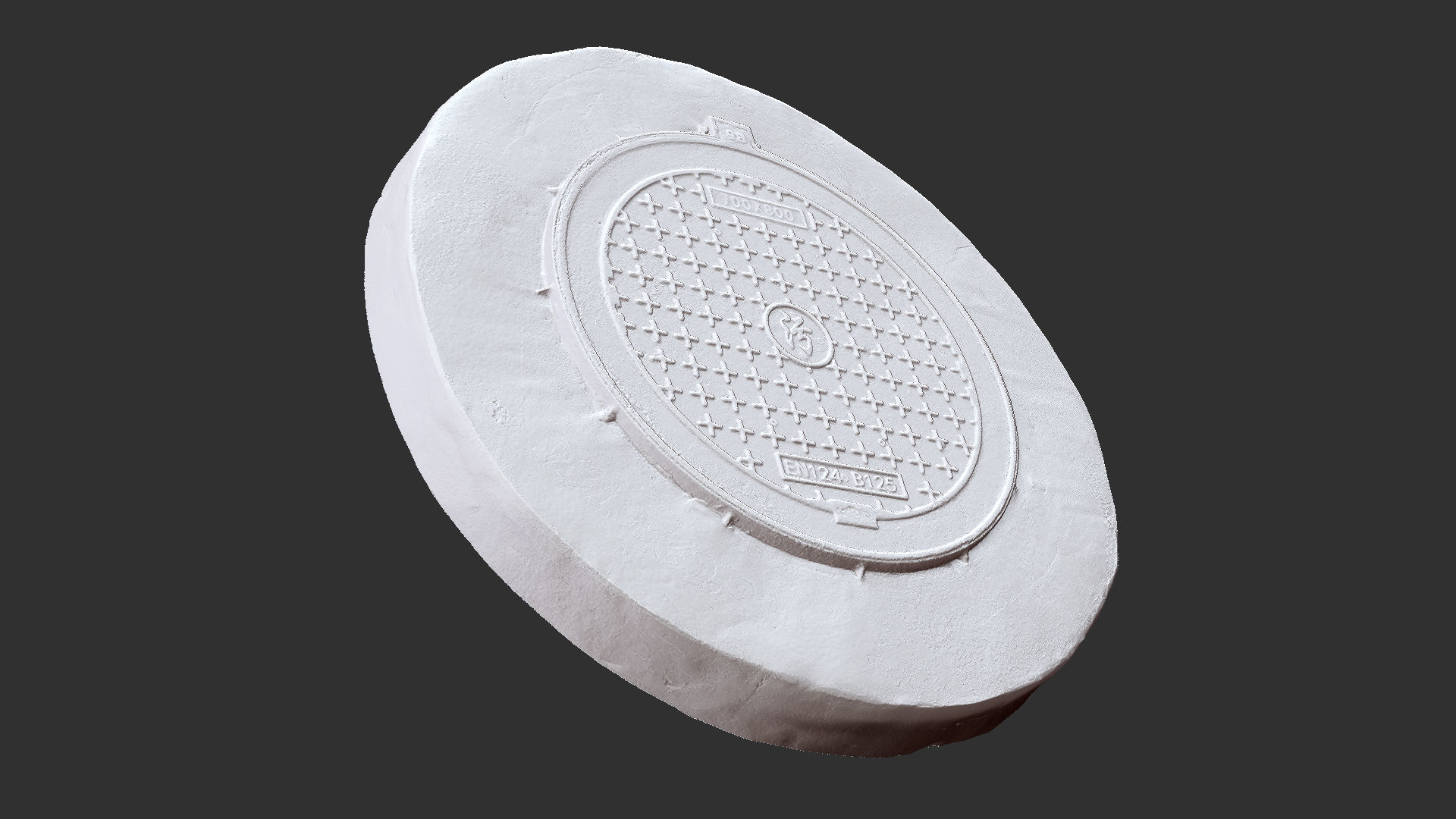3D Scan of Manhole cover 3D model | CGTrader