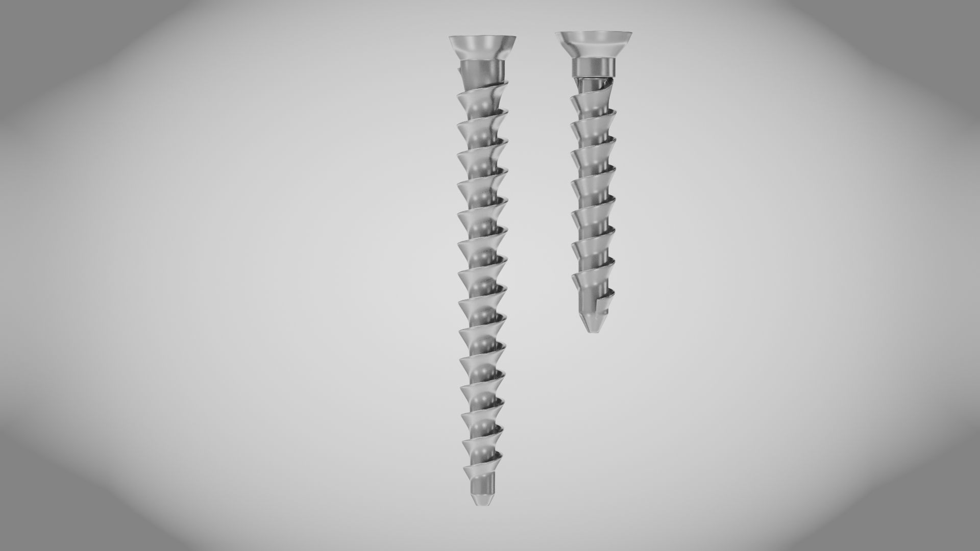 Bone Screw-2 size 3D model | CGTrader