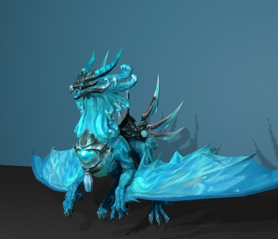 soul dragon 3D model animated rigged | CGTrader