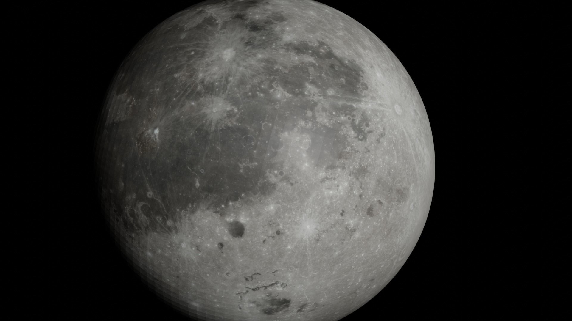 Raw Moon Png 3D model | CGTrader