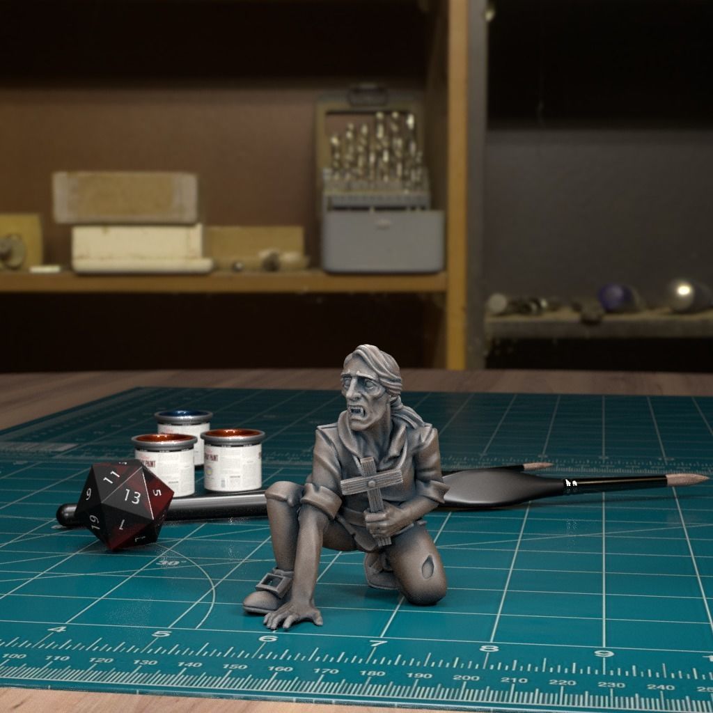 Curse of Strahd - Doru - Pre-Supported 3D model 3D printable | CGTrader