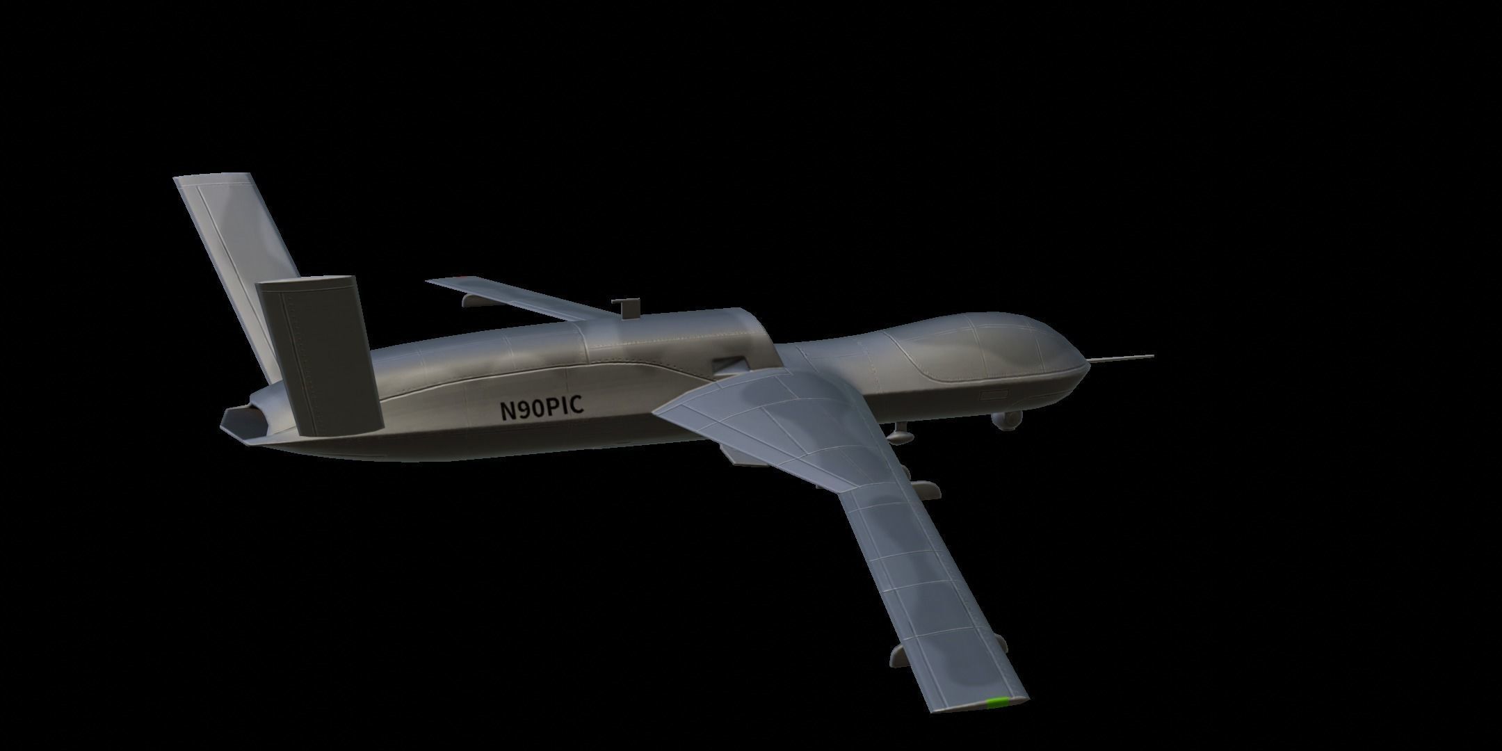 3D model General Atomics MQ-20 Avenger VR / AR / low-poly | CGTrader 3D model General Atomics MQ-20 Avenger VR / AR / low-poly | CGTrader