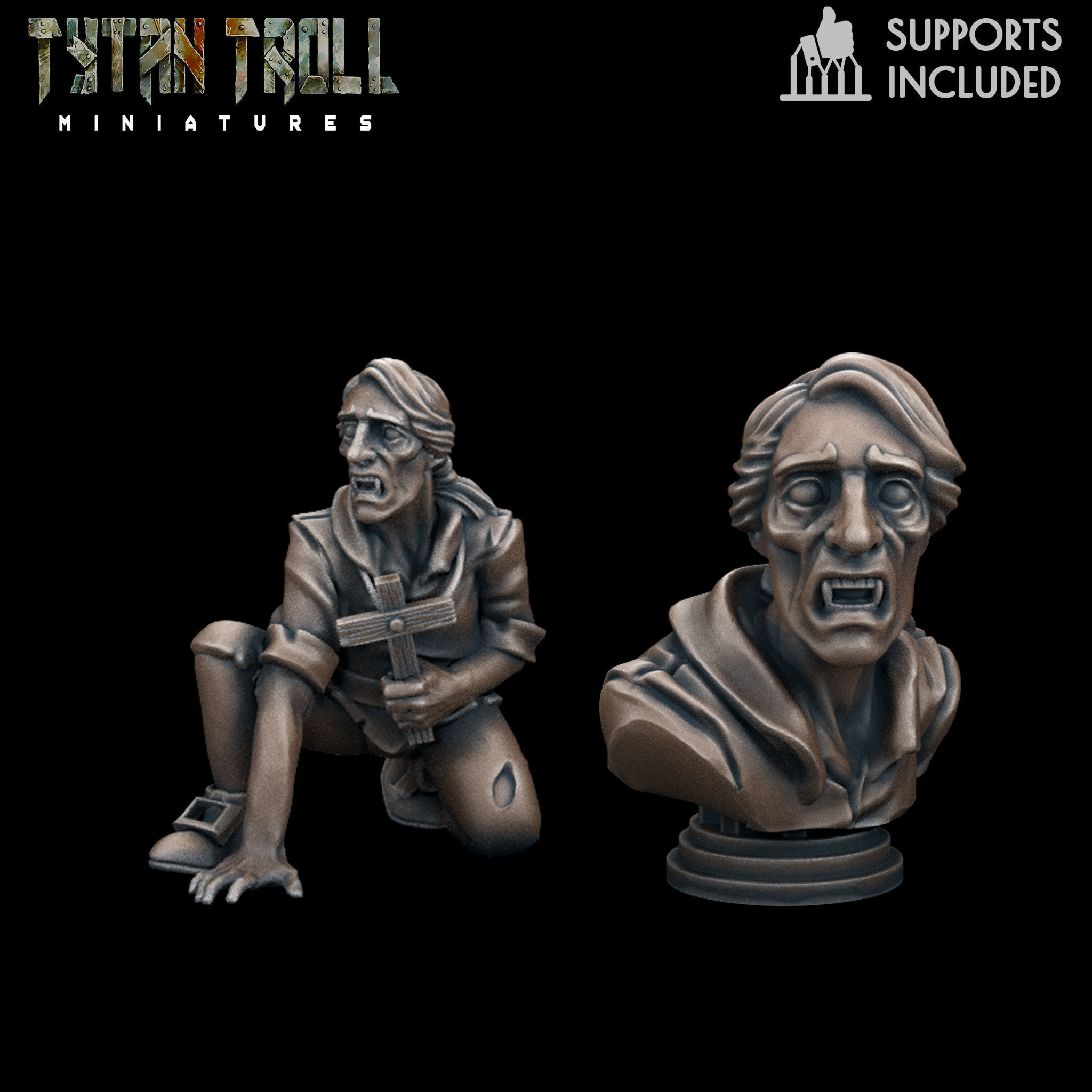 Curse of Strahd - Doru Mini Bust Combo - Pre-Supported 3D model 3D ...