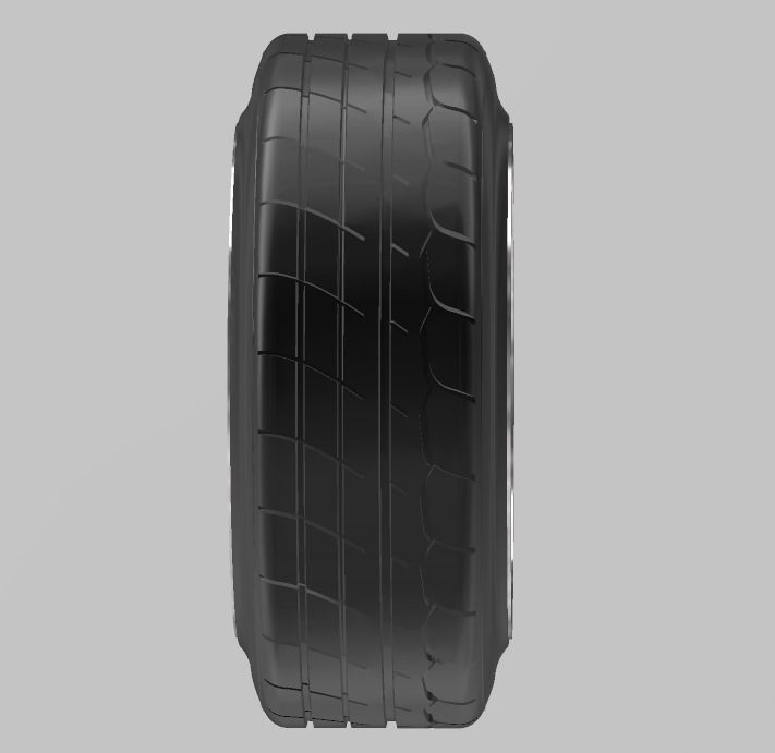 CUSTOM 1 24 SCALE WHEEL FOR SCALE AUTOS AND DIORAMAS 3D model 3D ...