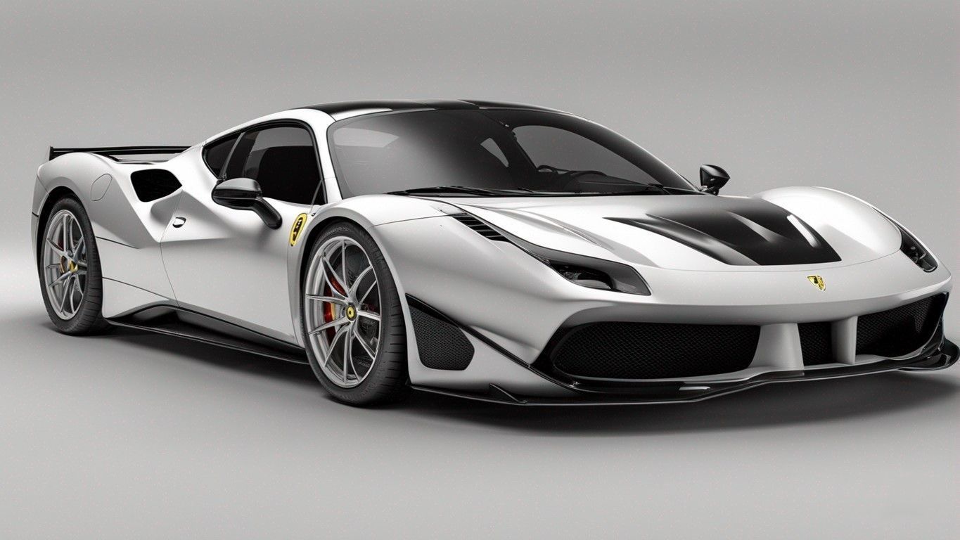 3D Printable Ferrari 488 Race Car Model - The Thrill of Racing 3D model ...