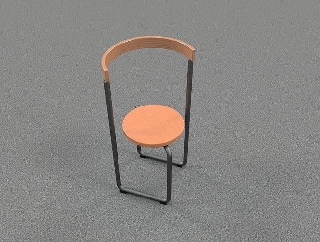 Loft chair 3D model | CGTrader