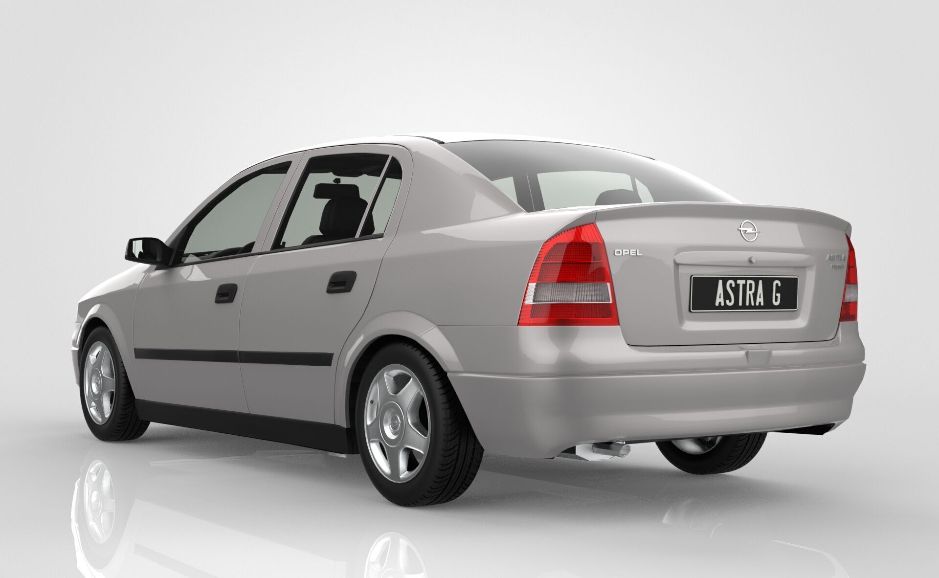 Opel Astra G Sedan 3D model | CGTrader