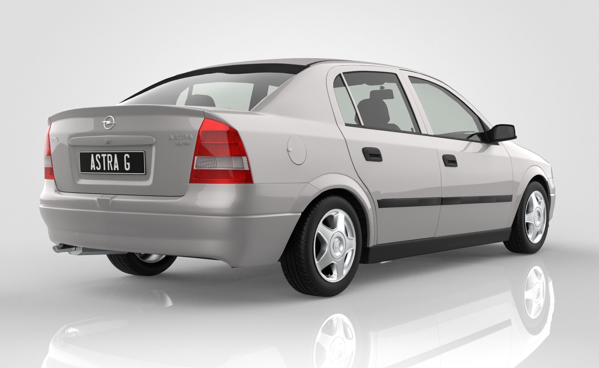 Opel Astra G Sedan 3D model | CGTrader