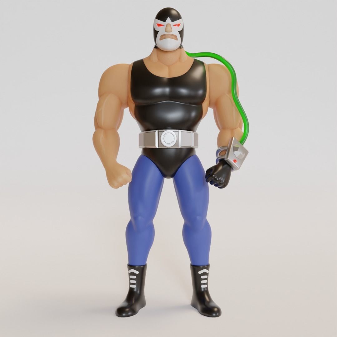 Bane from The Batman Animated Series 3D model 3D printable | CGTrader