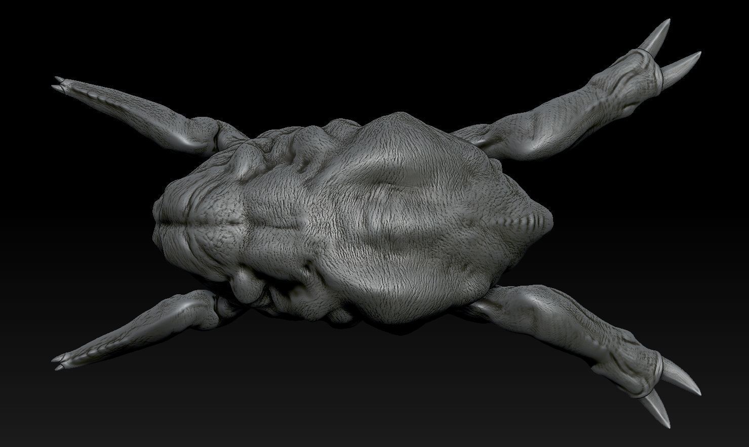 3D PRINTABLE MUTANT CREATURE NEWBORN 3D model 3D printable | CGTrader