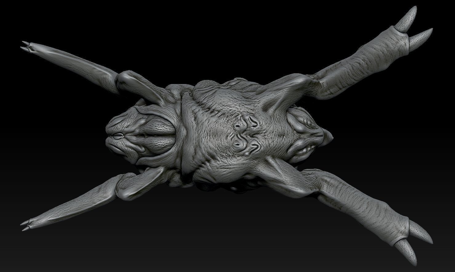 3D PRINTABLE MUTANT CREATURE NEWBORN 3D model 3D printable | CGTrader