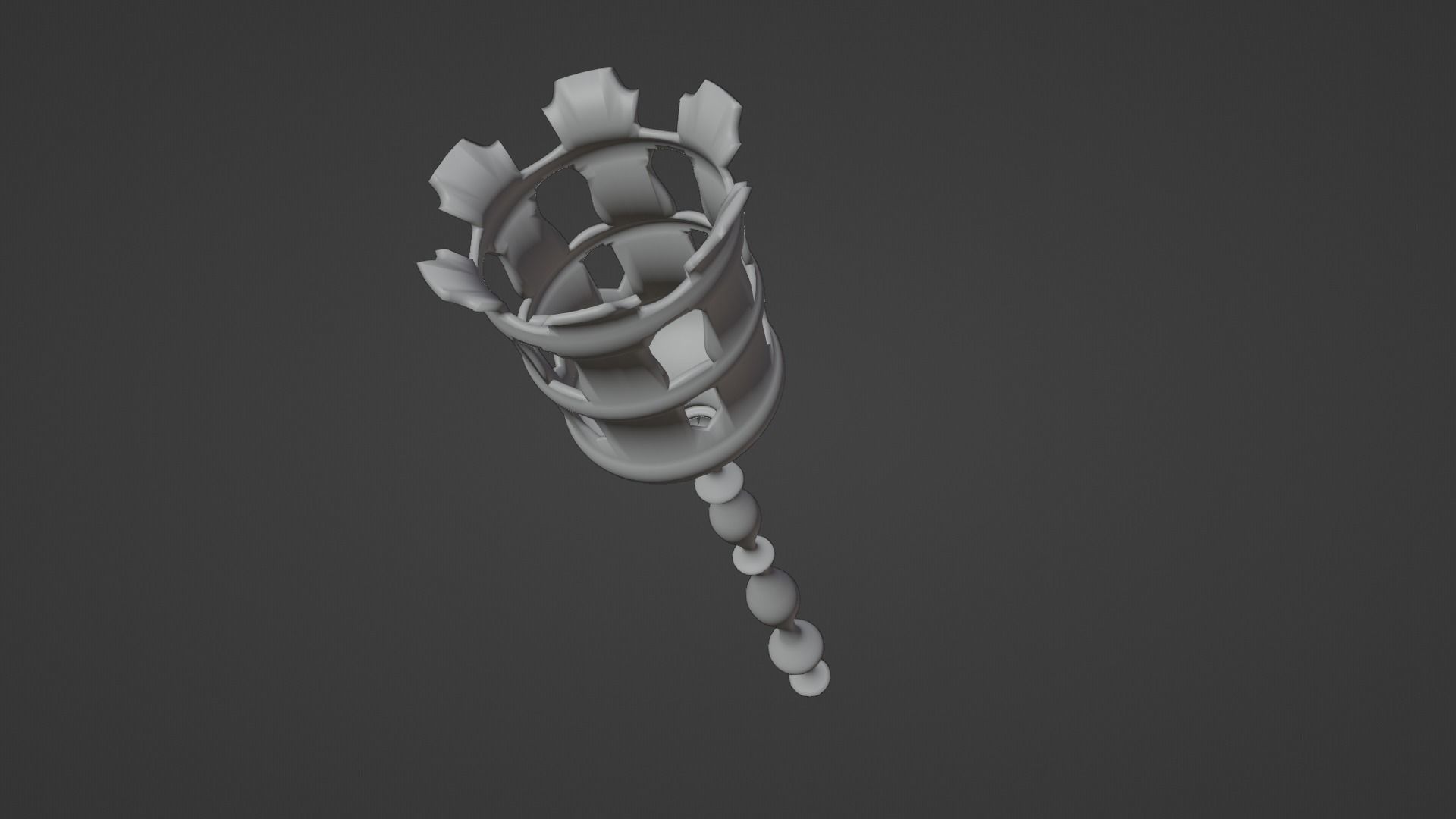 dungeon medieval torch flambau castle 3D model | CGTrader