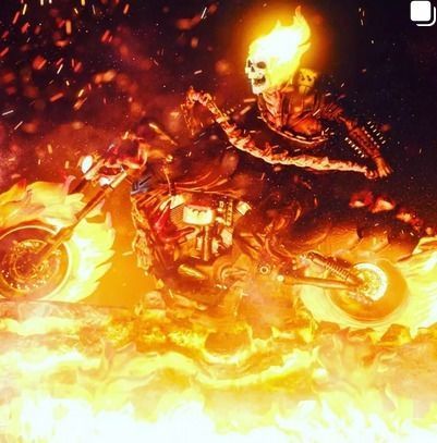 Ghost Rider - V3D 3D model 3D printable | CGTrader