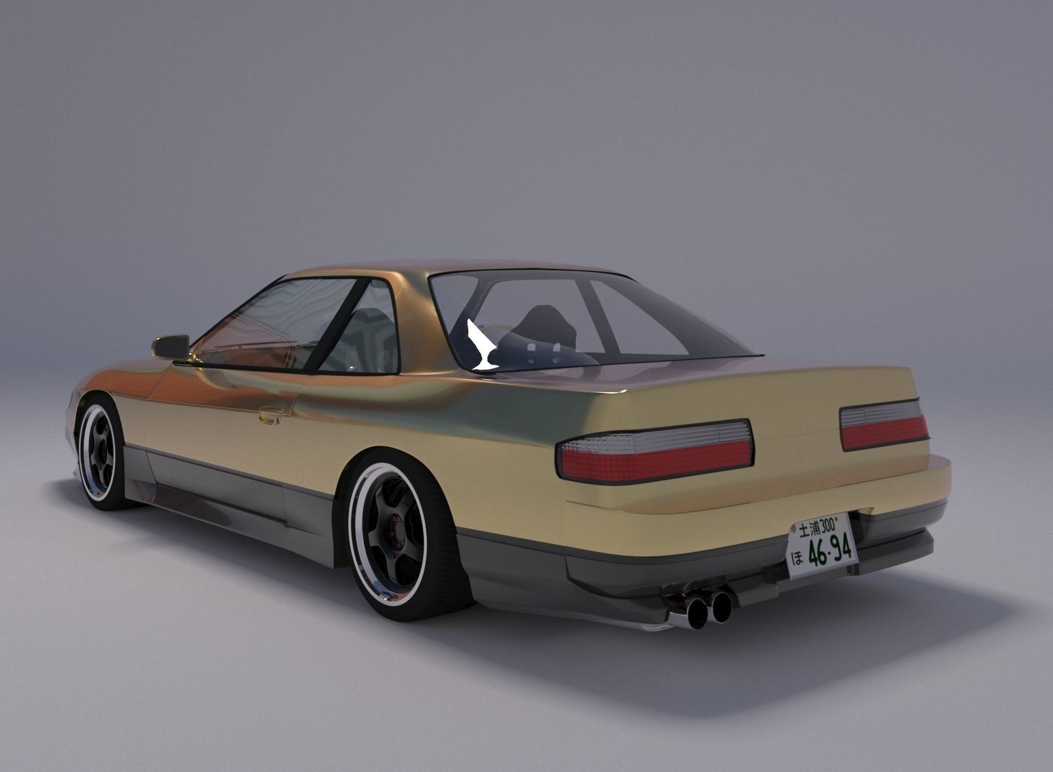 Nissan Silvia S13 3D model | CGTrader