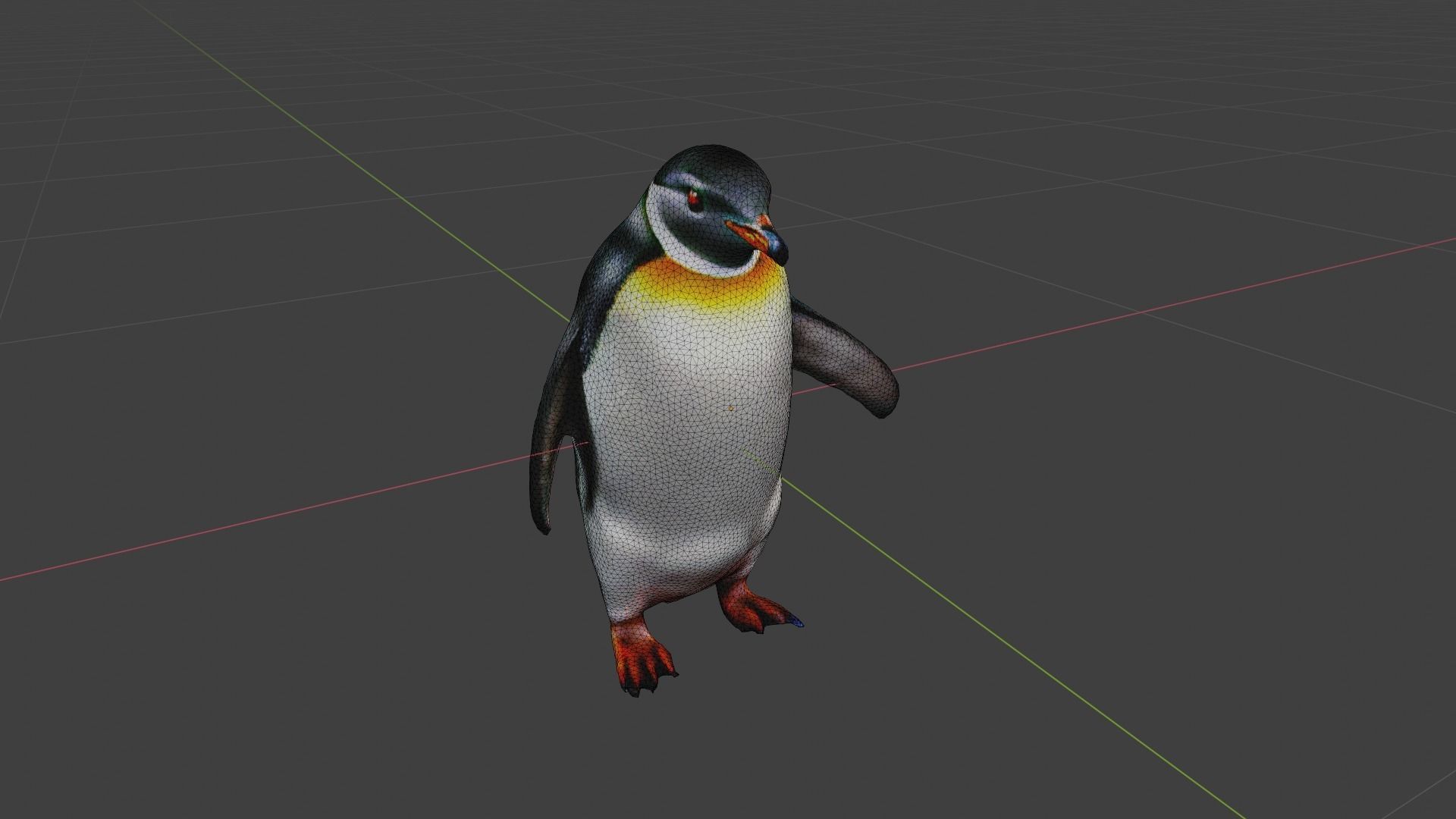 3D model Penguin VR / AR / low-poly | CGTrader
