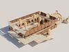 ancient desert library 3D model | CGTrader