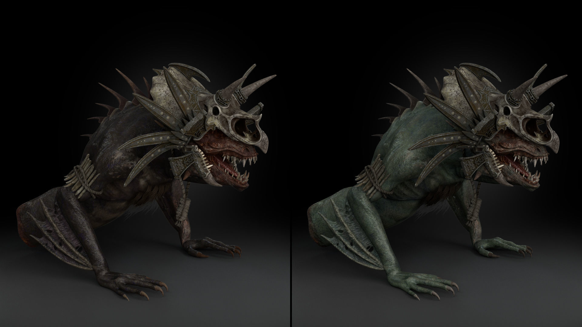 3D Model Collection Beasts Mega Bundle VR / AR / low-poly | CGTrader