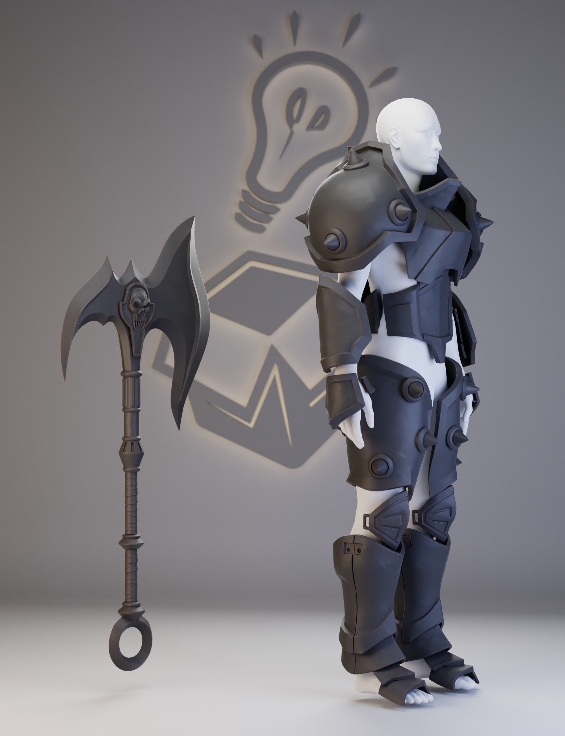Darius - League of Legends - Cosplay 3D model 3D printable | CGTrader