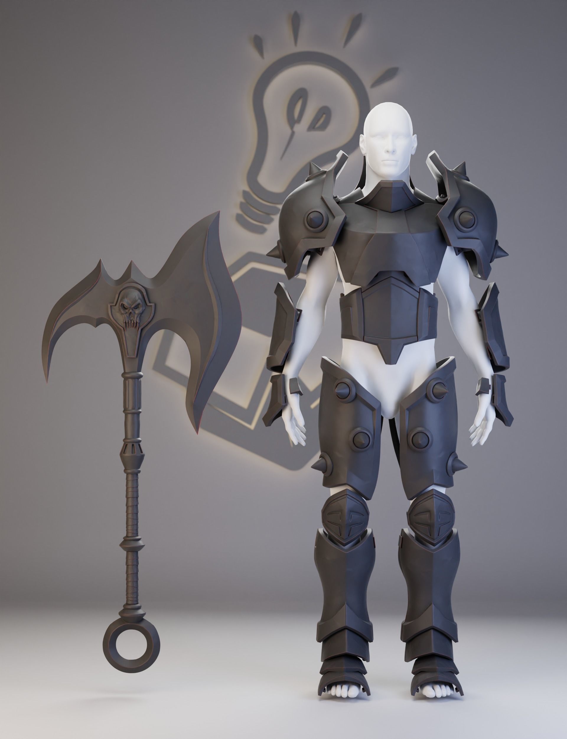 Darius - League of Legends - Cosplay 3D model 3D printable | CGTrader