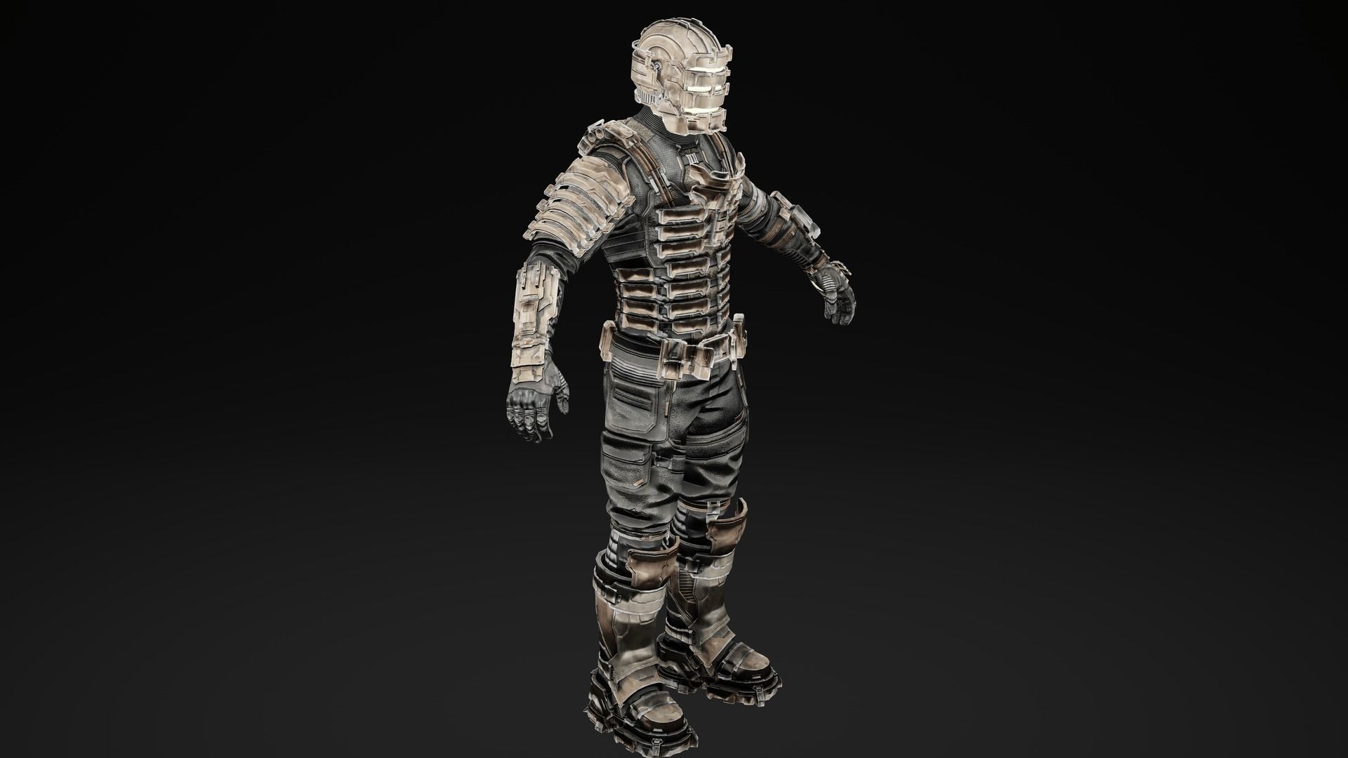 Isaac Clarke - Dead Space Character 3D model rigged | CGTrader