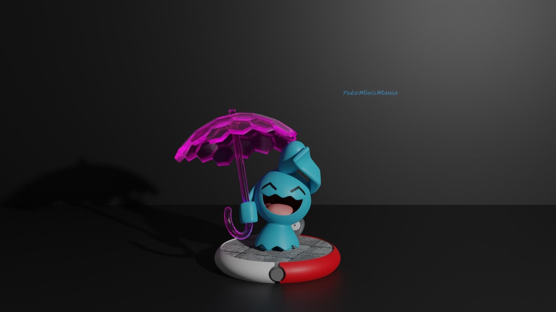 Wynaut and Wobbuffet 3D print model 3D model 3D printable | CGTrader