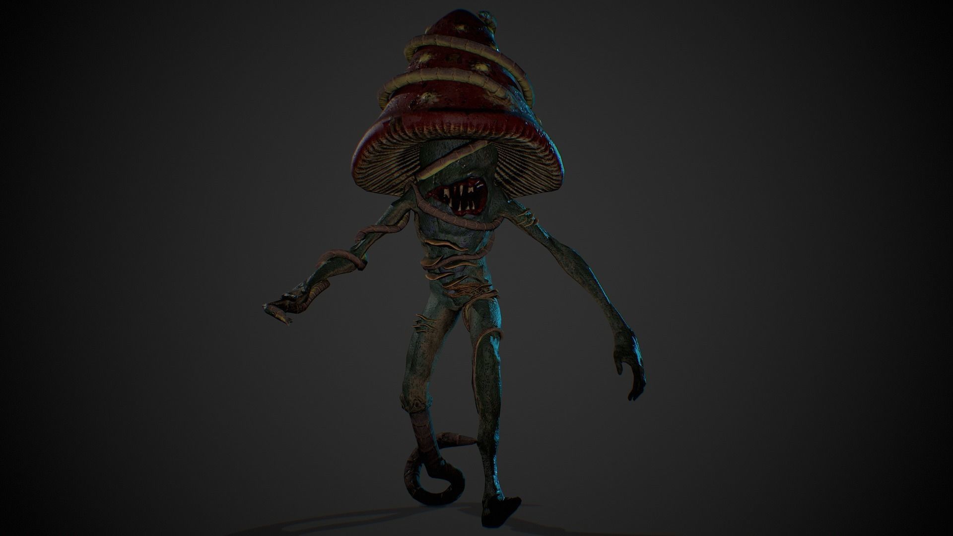 3D model monster mushroom VR / AR / low-poly | CGTrader