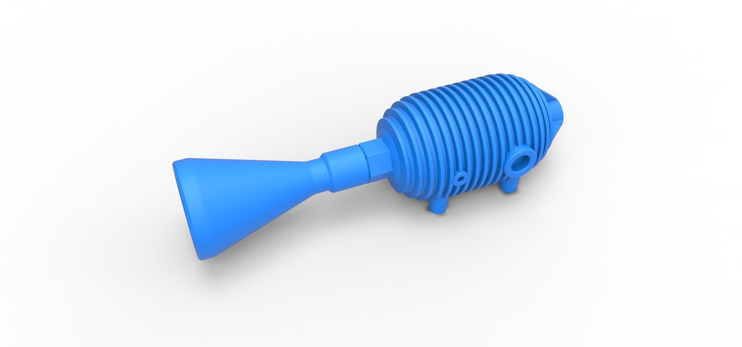 Turbonique thrust engine Scale 1 to 25 3D model 3D printable | CGTrader