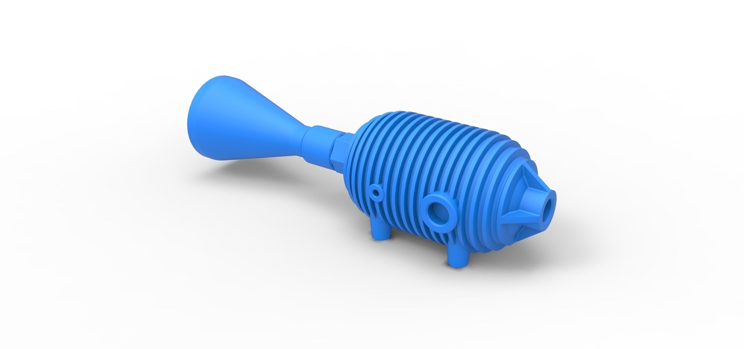 Turbonique thrust engine Scale 1 to 25 3D model 3D printable | CGTrader