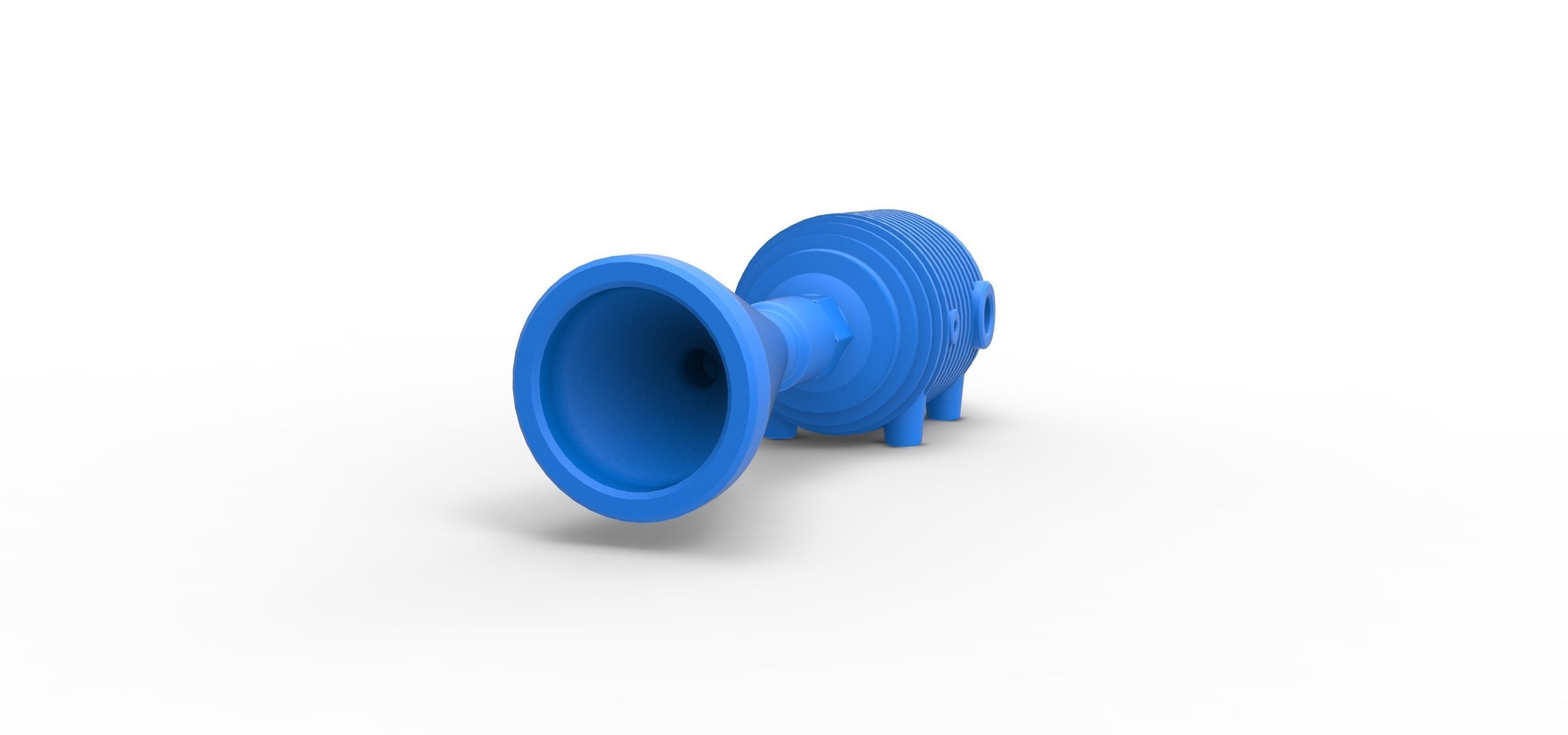 Turbonique thrust engine Scale 1 to 25 3D model 3D printable | CGTrader