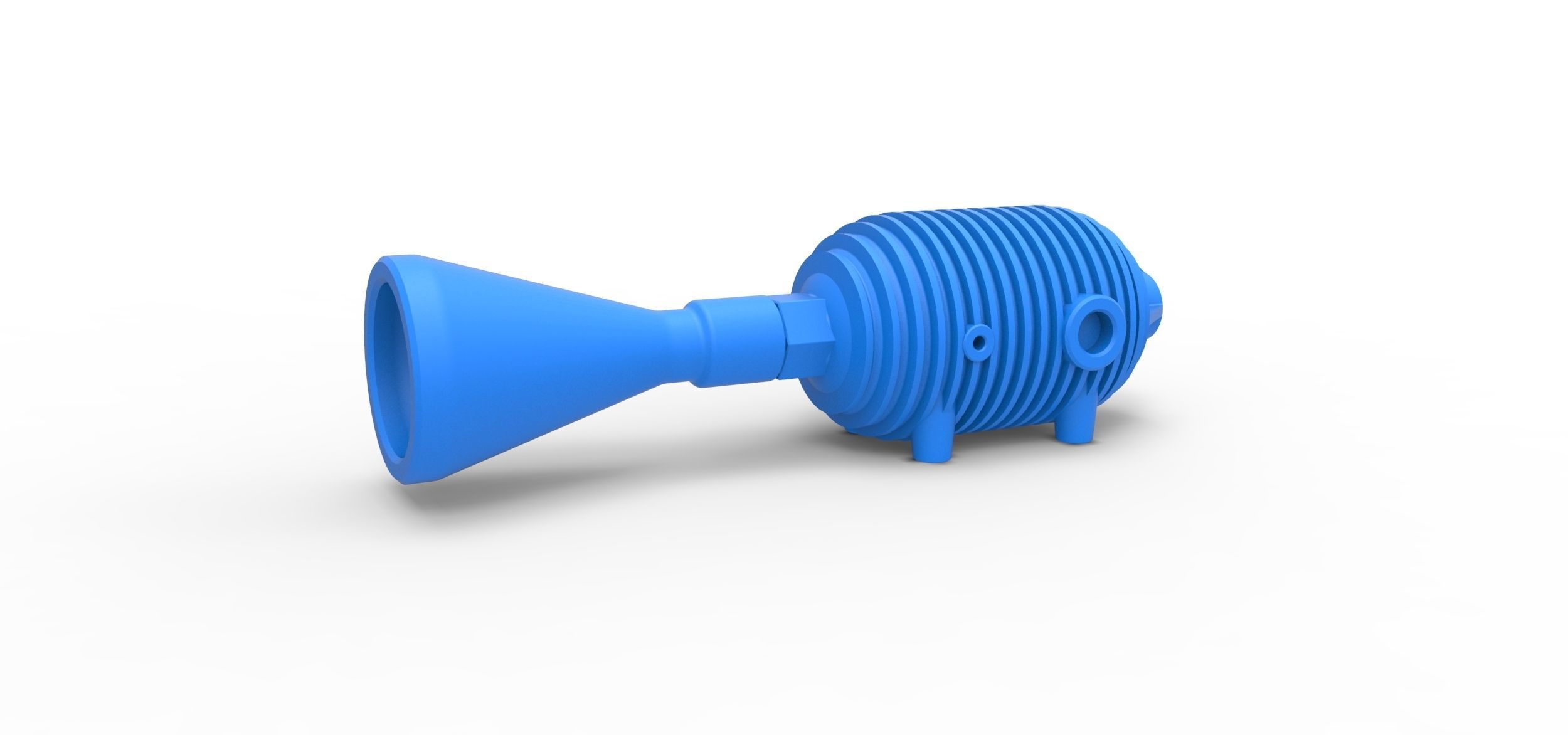 Turbonique thrust engine Scale 1 to 25 3D model 3D printable | CGTrader