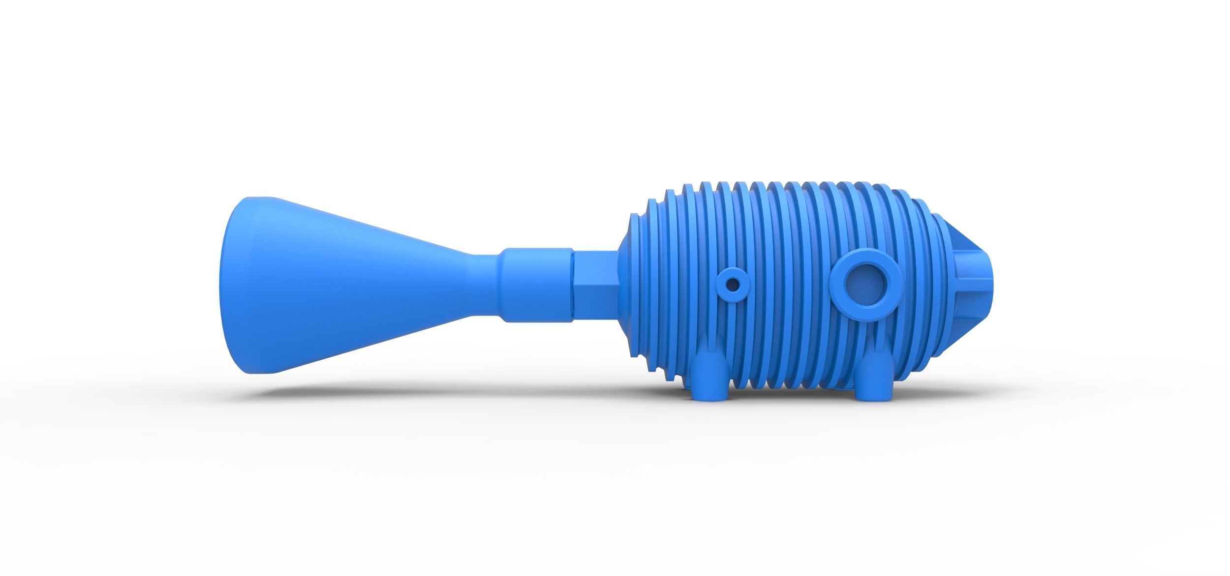 Turbonique thrust engine Scale 1 to 25 3D model 3D printable | CGTrader