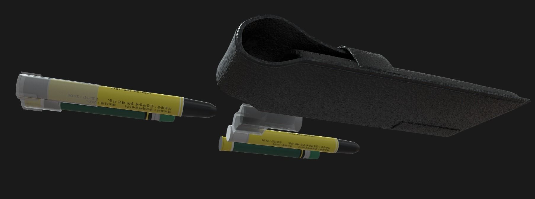 3D model KMARK-1 Nerve Agent Antidote VR / AR / low-poly | CGTrader