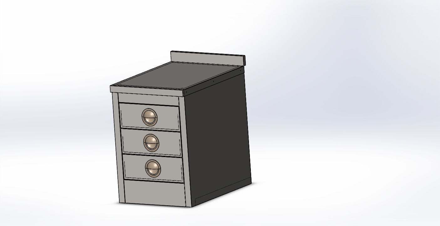 toolbox cuddy 3D model | CGTrader