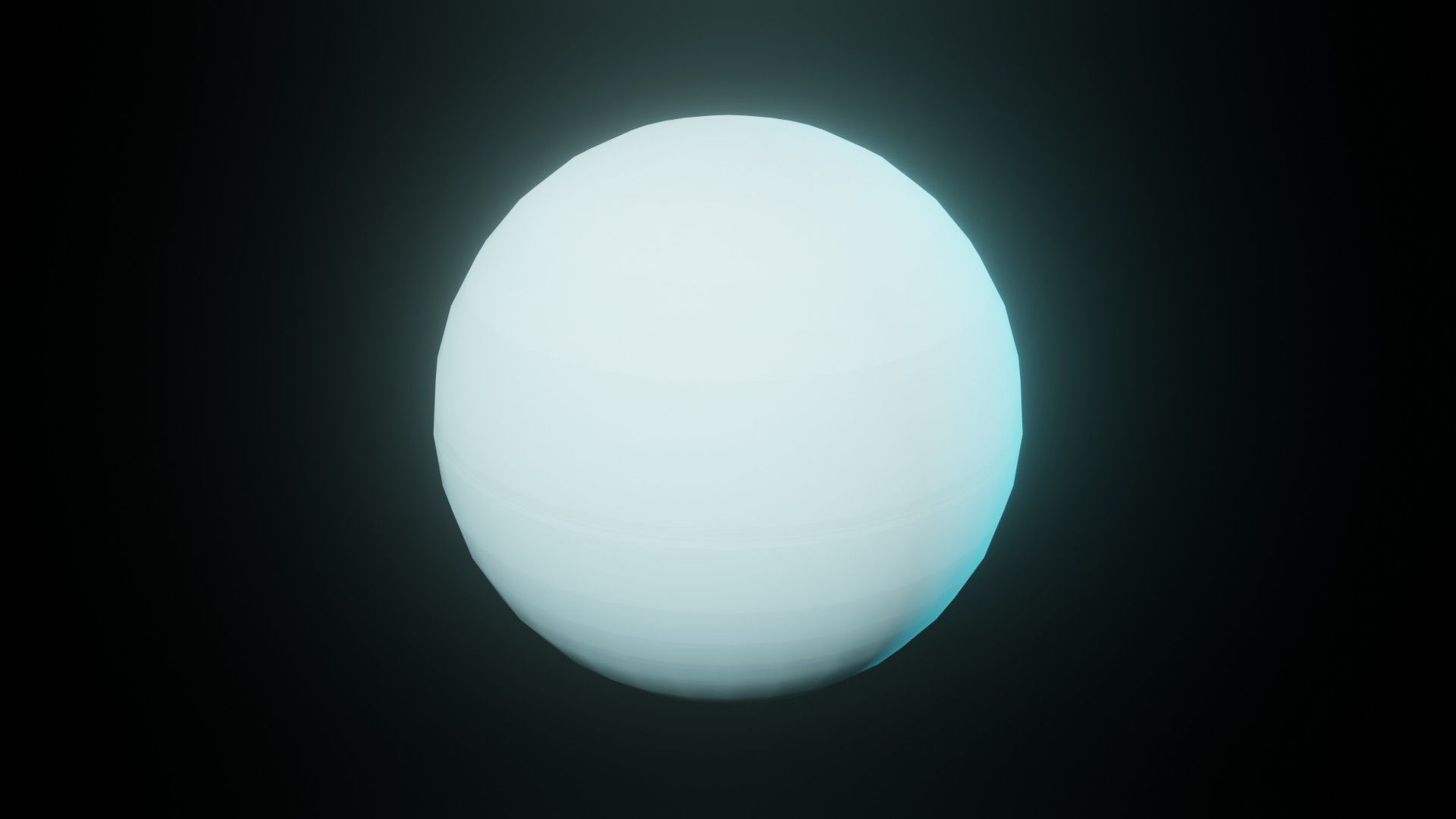 3D model Stylized Planet Uranus 3D Model 2k 4k 8k Textures VR / AR ...